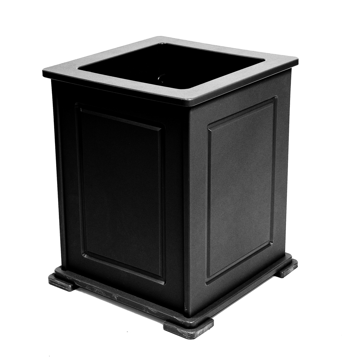 Traditional Planter Box, Square, 25 GAL – Polyboard Design